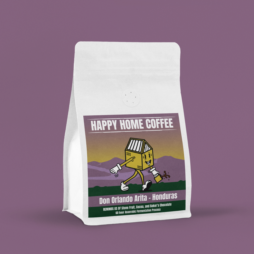Happy Home Coffee.